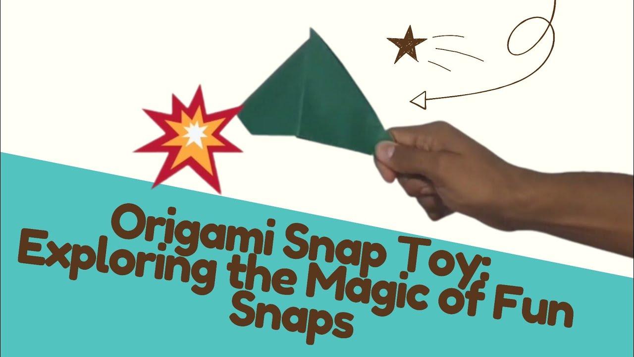 Sonic Origami: Create a Fun Toy with Paper Folds - YouTube