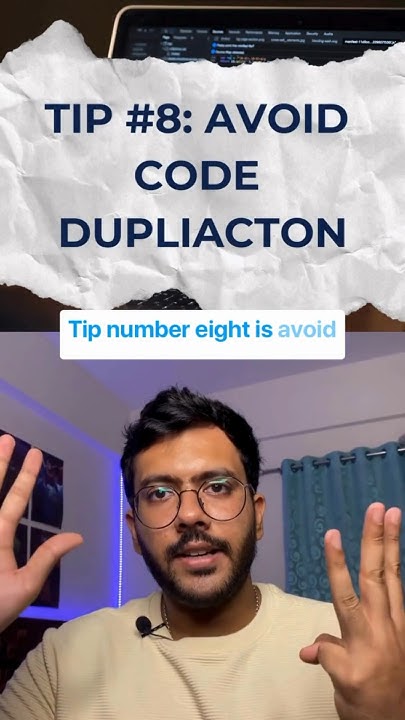 Tip 8: Avoid code duplication #shorts #coding #programming #technology - YouTube