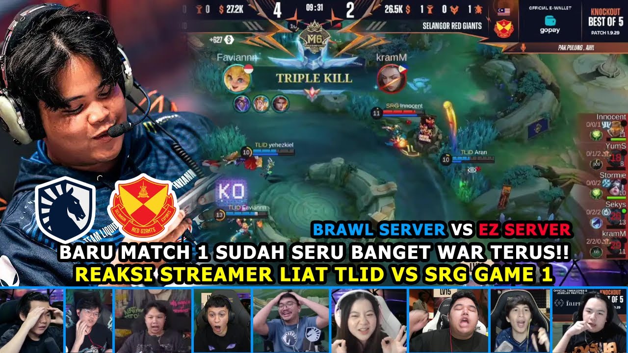 JOY FAVIAN ACU ON FIRE BANGET!! REACTION STREAMER LIAT TEAM LIQUID ID ...