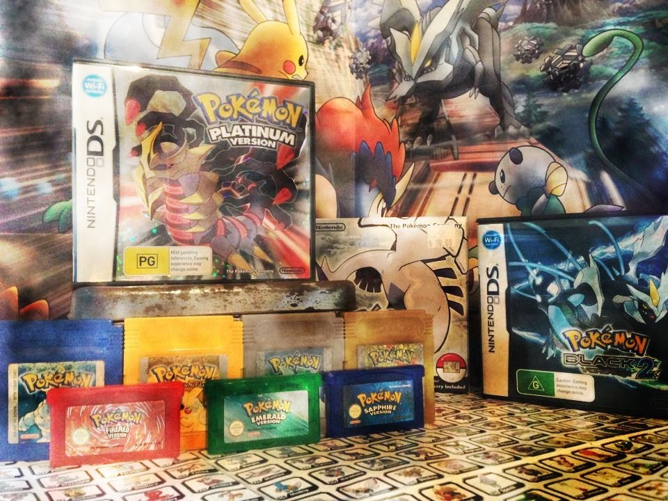 My Pokemon Games Collection - YouTube