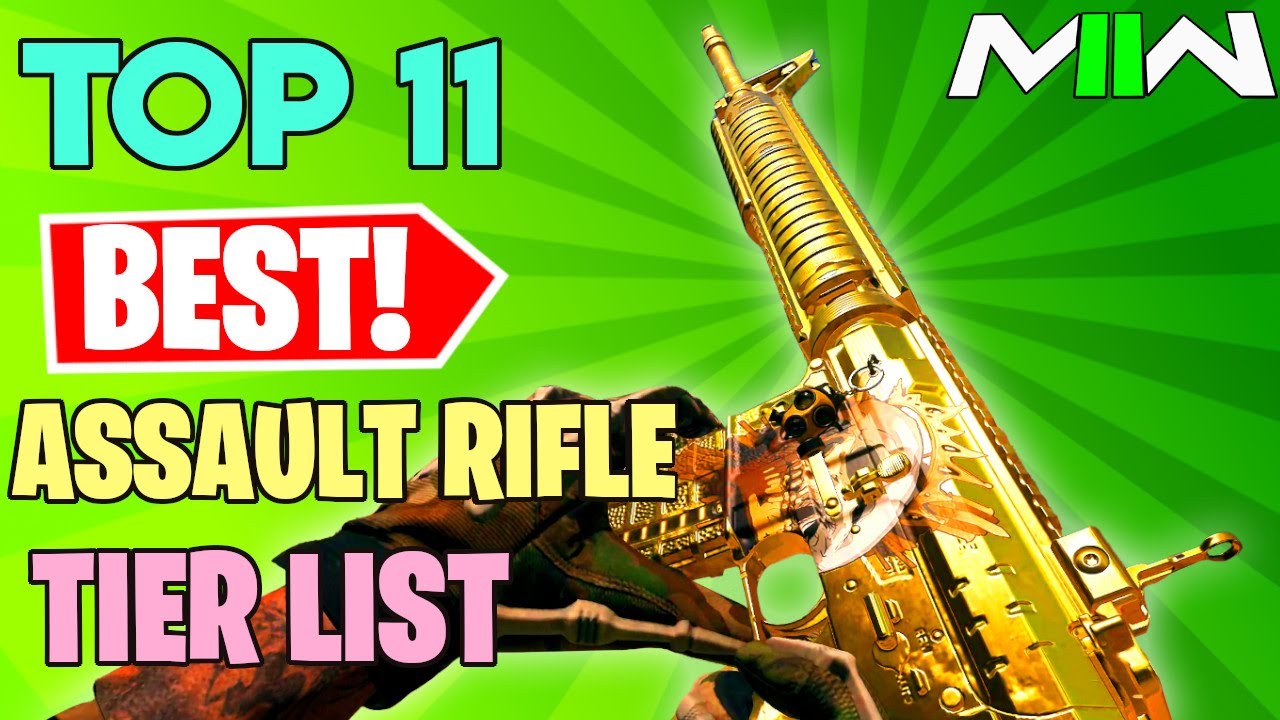 Best Assault Rifle in Call of Duty Warfare 2! All 11 Assault Rifles ...