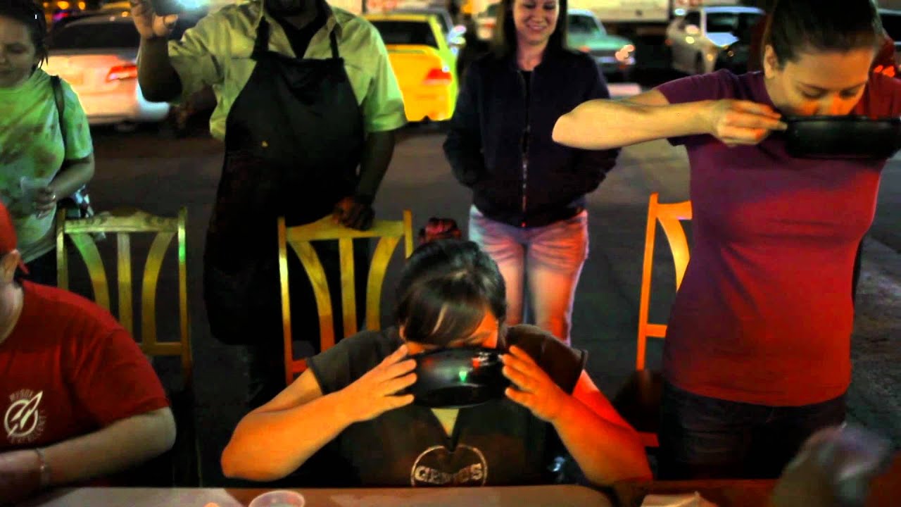 Cheba Hut - Glendale, Arizona Ranch chugging competition - YouTube