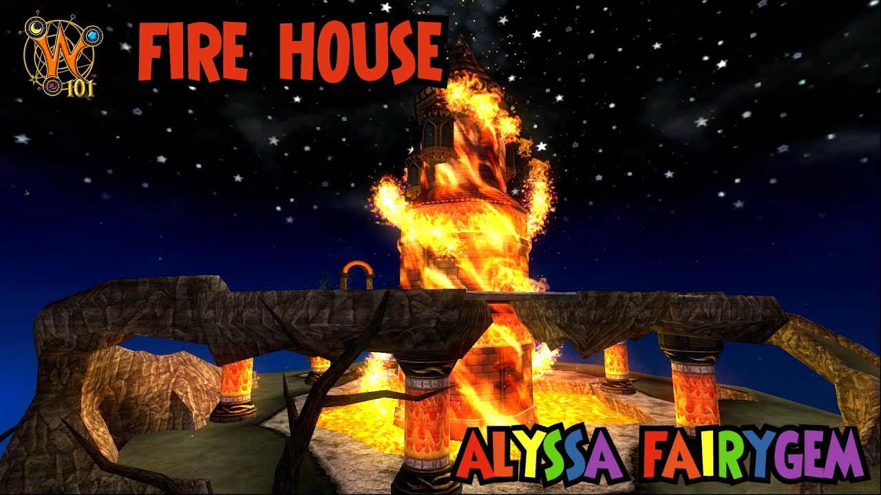 Fire House - Wizard101 Ambience W/O Music - YouTube