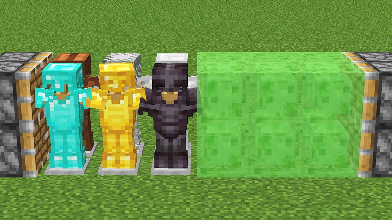 how to make slime armor ??? - YouTube