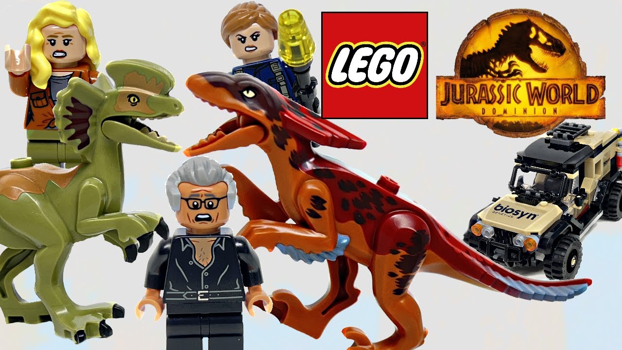 LEGO Jurassic World Pyroraptor & Dilophosaurus REVIEW! | Brick Finds ...