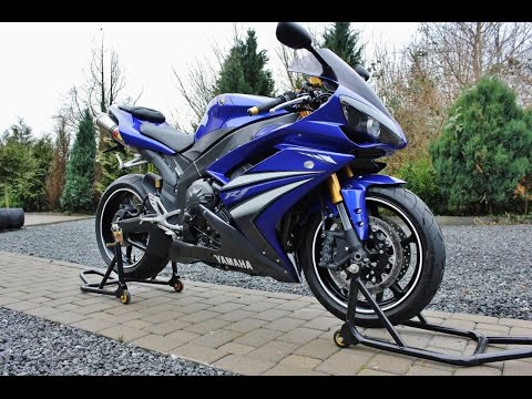 Yamaha YZF R1 2010 Blue - Iversen HD - YouTube