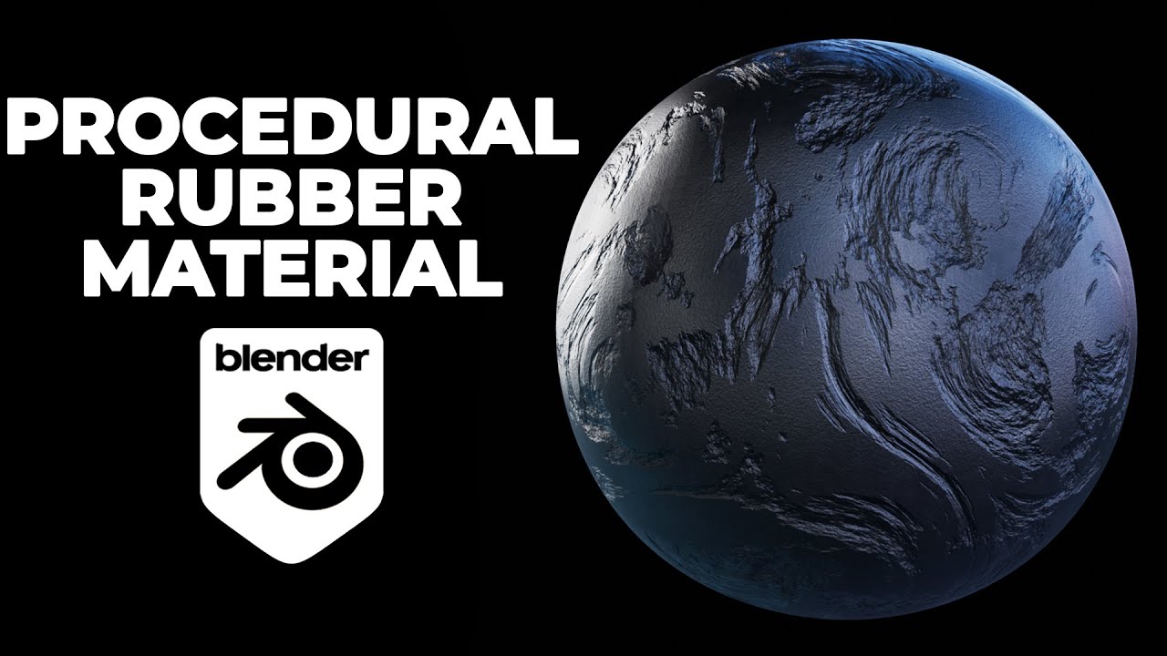 Rubber material in Blender - YouTube