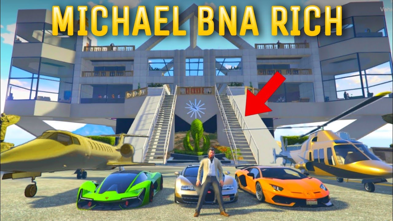 RICHEST MAN OF LOS SANTOS ! MICHAEL BECOMES RICH MAN ! GTA V GAMEPLAY ...