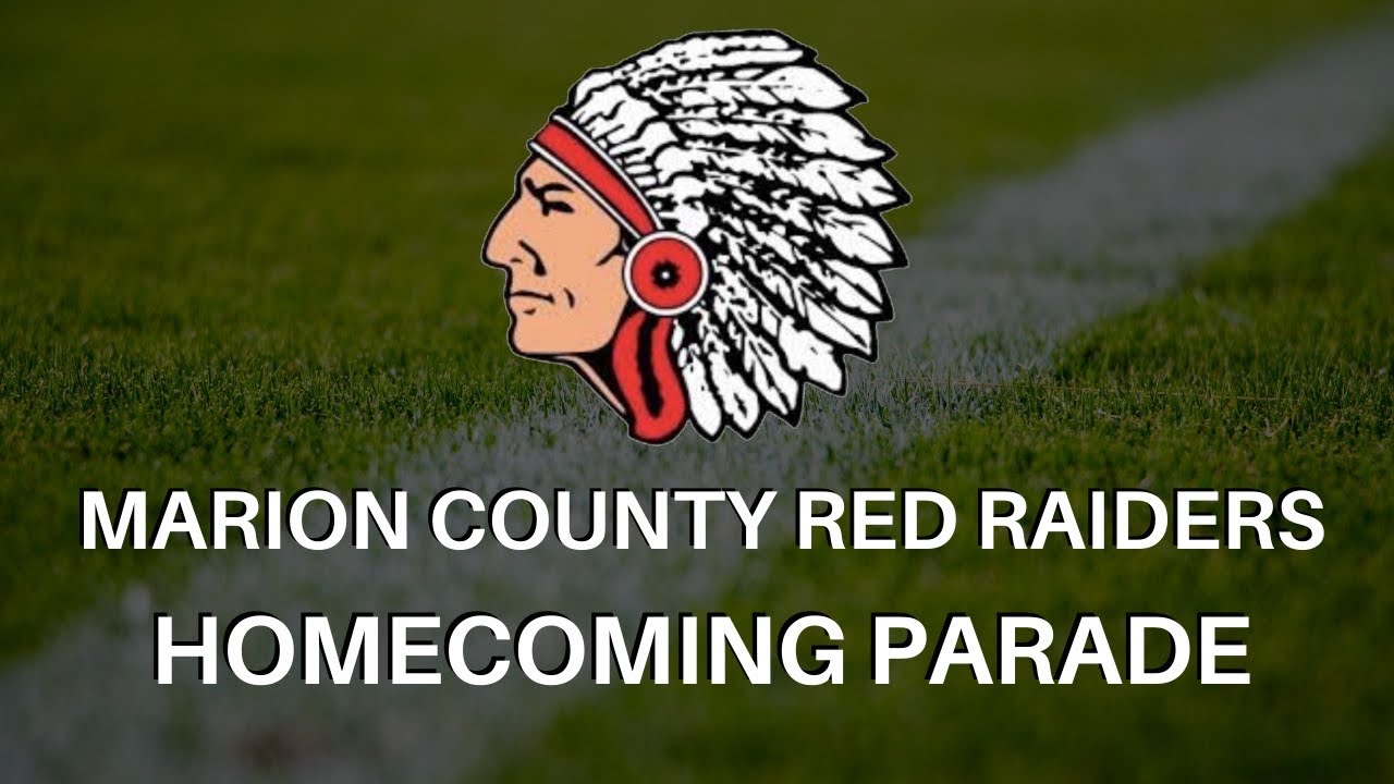 Marion County Red Raiders Homecoming Parade 10/02/2020 - YouTube
