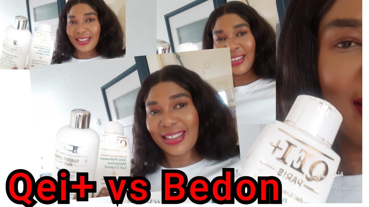 QEI+ AND FRANCOISE BEDON BODY LOTION WHICH ONE LIGHTENING UP THE SKIN ...