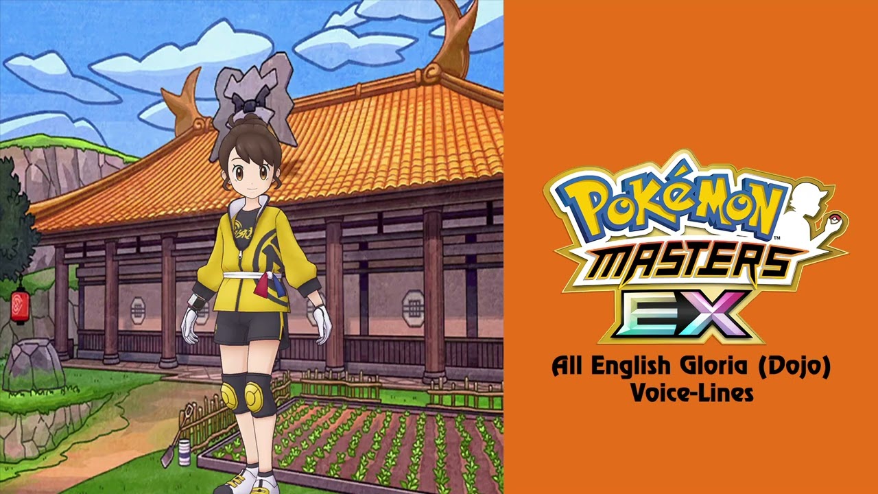 🎙️ All Gloria (Dojo) English VA (Pokémon Masters EX) HQ 🎙️ - YouTube