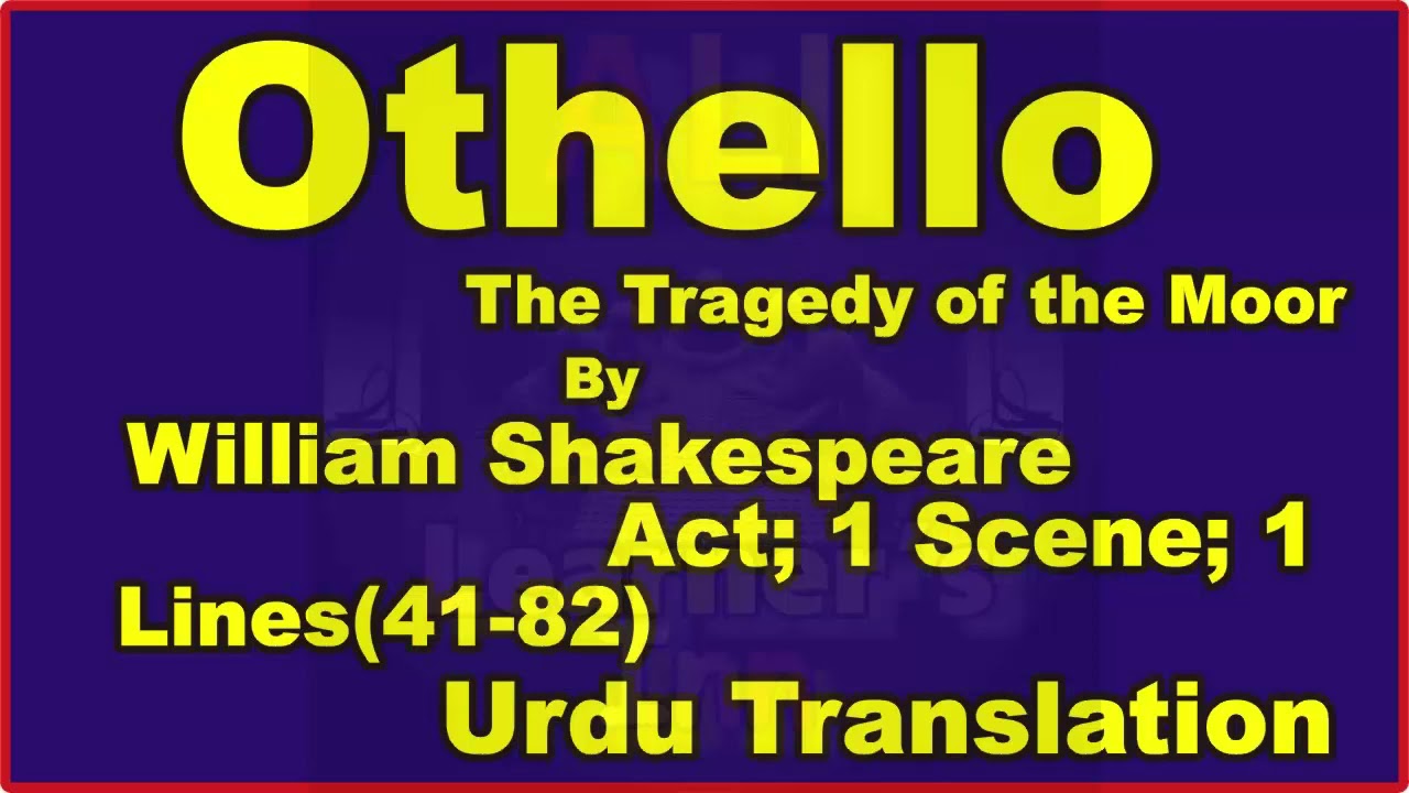 Othello act 1 scene 3 summary - tyredweare