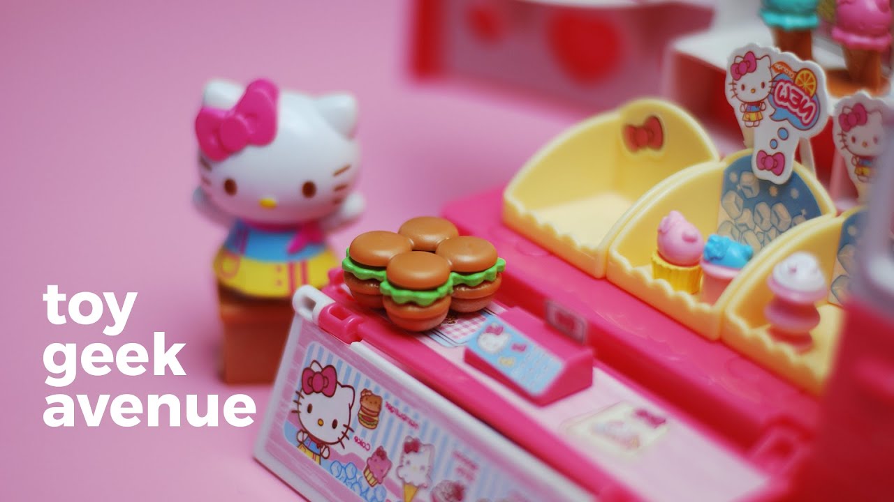 8 minutes Satisfying with Unboxing Hello Kitty Snack Camper Van #asmr # ...