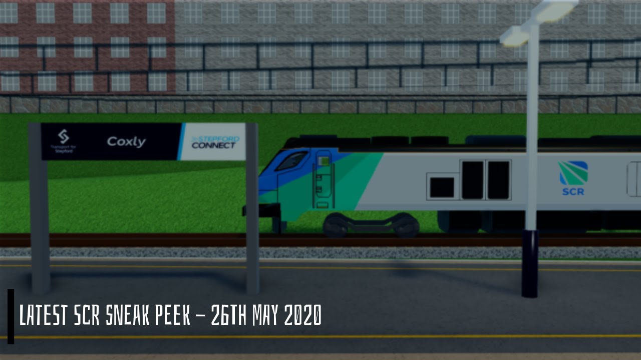 New Coxly Station, TFS?, New Signs for Stepford Connect (SCR Roblox ...