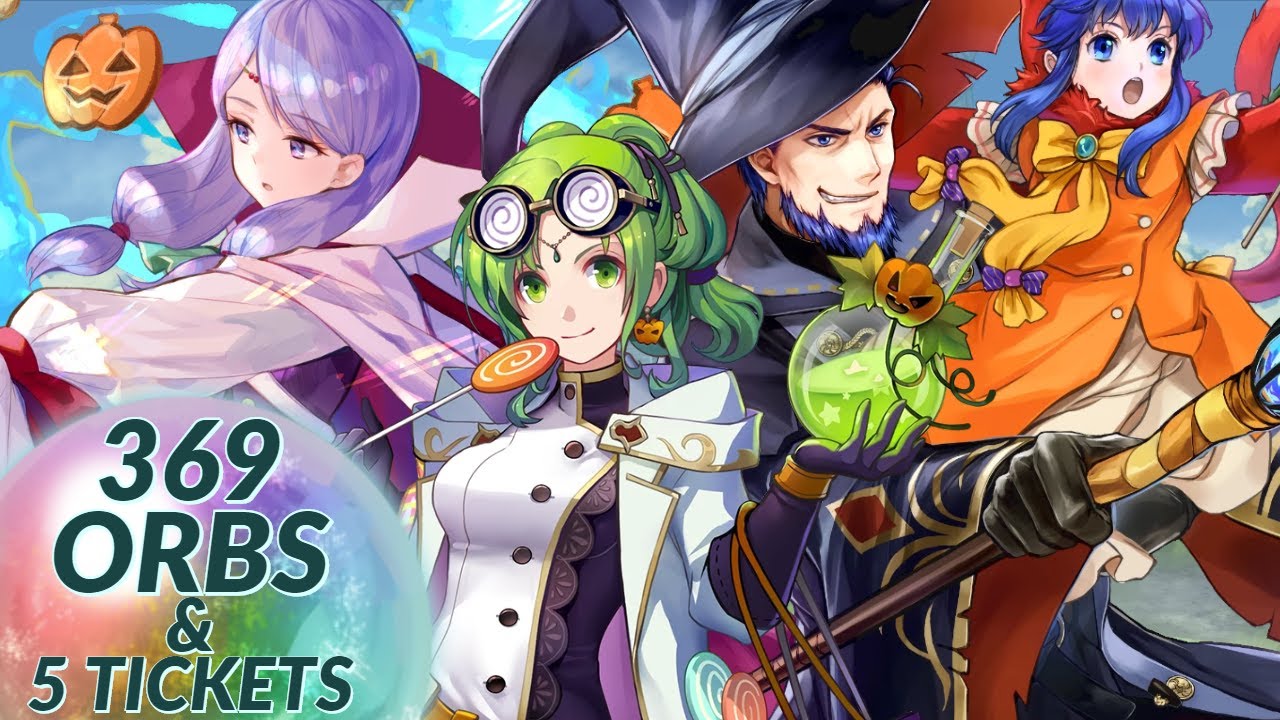 Going Broke For Halloween Ilyana! Fire Emblem Heroes A Monstrous ...