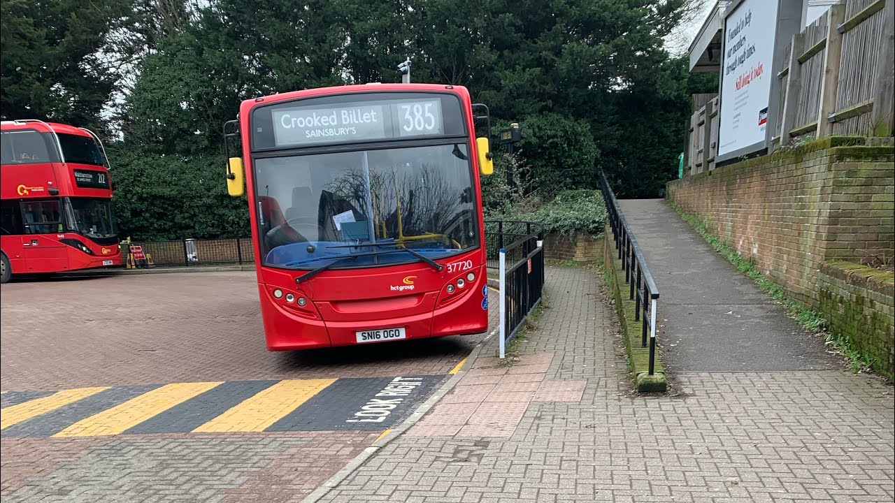 Route Visual:385 Chingford Station-Crooked Billet Sainsburys|37720(SN16 ...