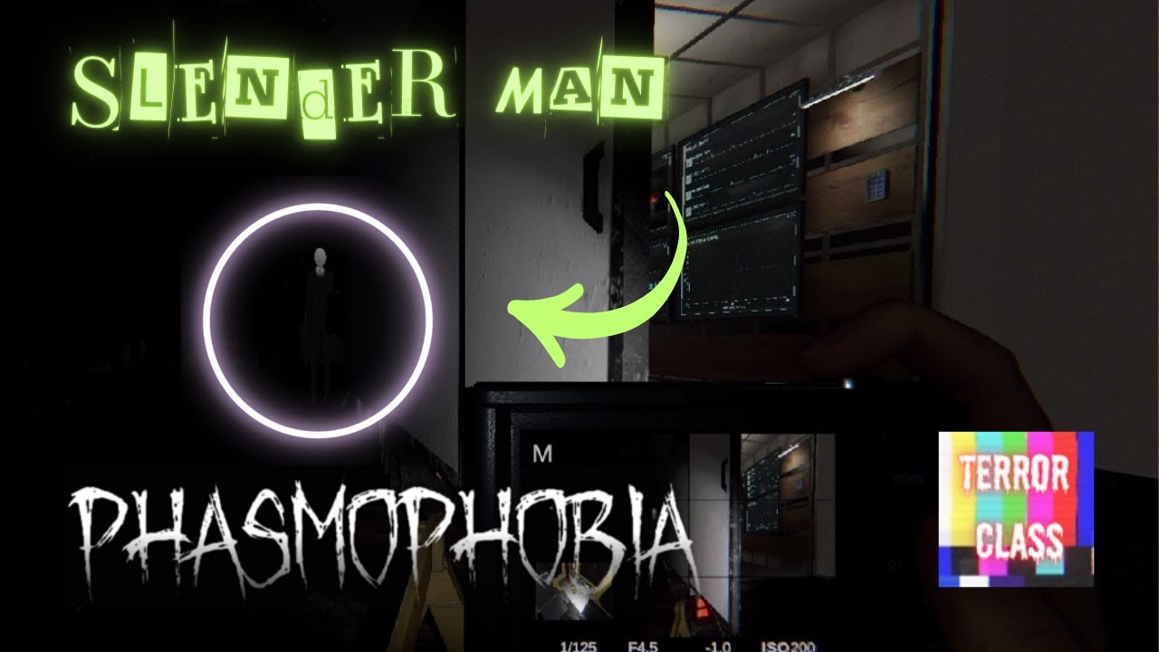 O Slender Man é nosso motorista! Terror Class - Phasmophobia 👻 - YouTube