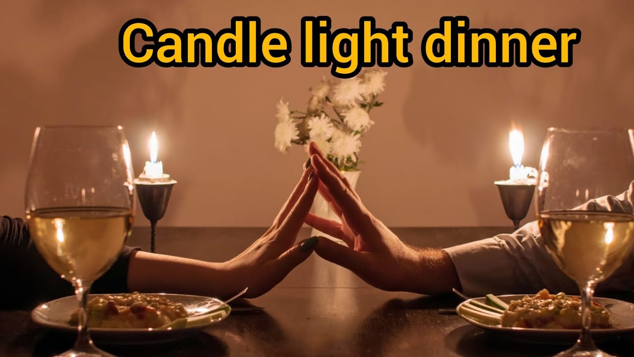 #candle #light #dinner #manali #youtube ।candle light dinner 👩‍ ️‍👨 ...