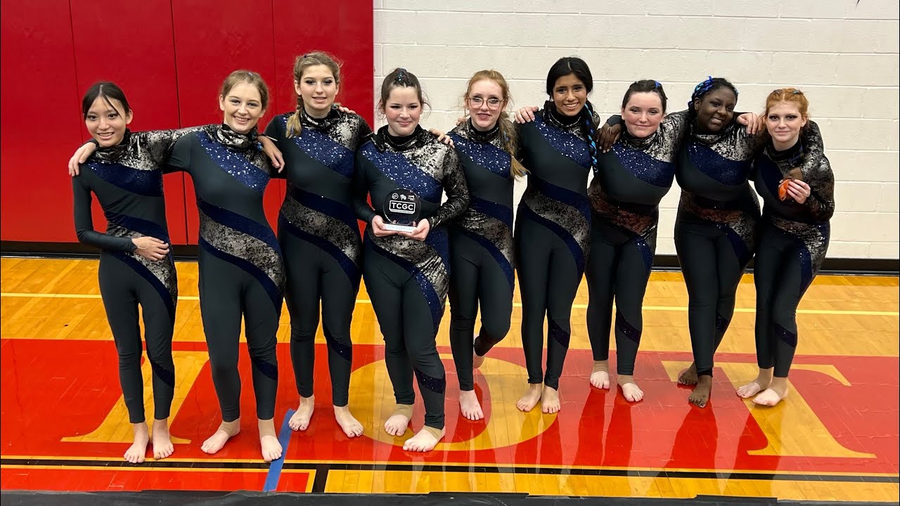 Tomball HS JV Color Guard TCGC Goose Creek Comp. 2nd Place! - YouTube
