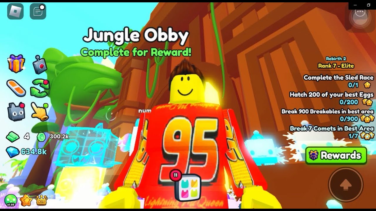 Mastering the Forest Obby in Pet Simulator 99! 🌲🐾 Navigating Challenges ...