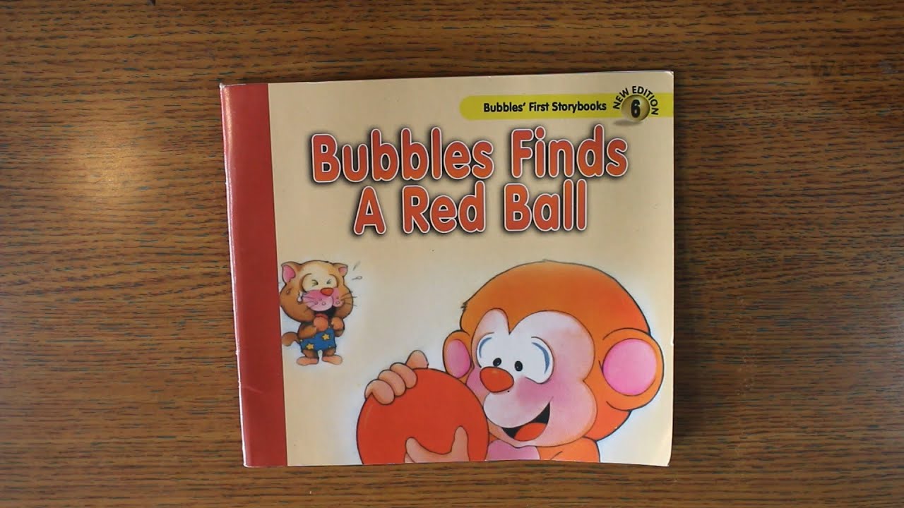 Bubbles finds a Red Ball | First Storybooks for Children to Learn Good ...