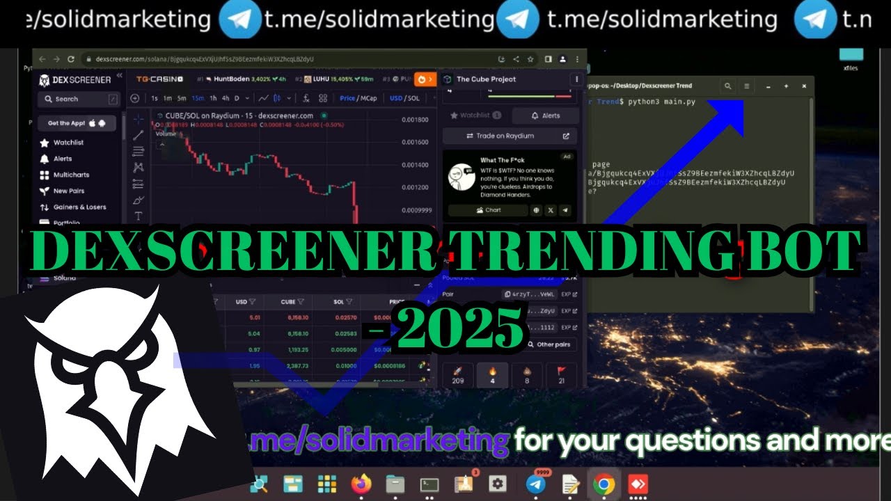 DEXScreener TRENDING BOT - 2025 - YouTube