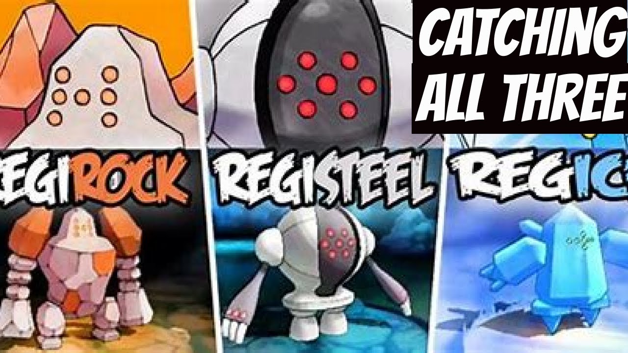 Catching Regirock, Regice and Registeel In Pokemon Emerald Version ...