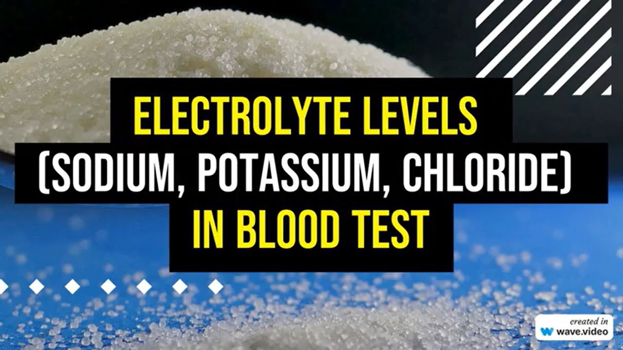 Understanding Electrolyte Levels: Sodium, Potassium, Chloride in Your ...