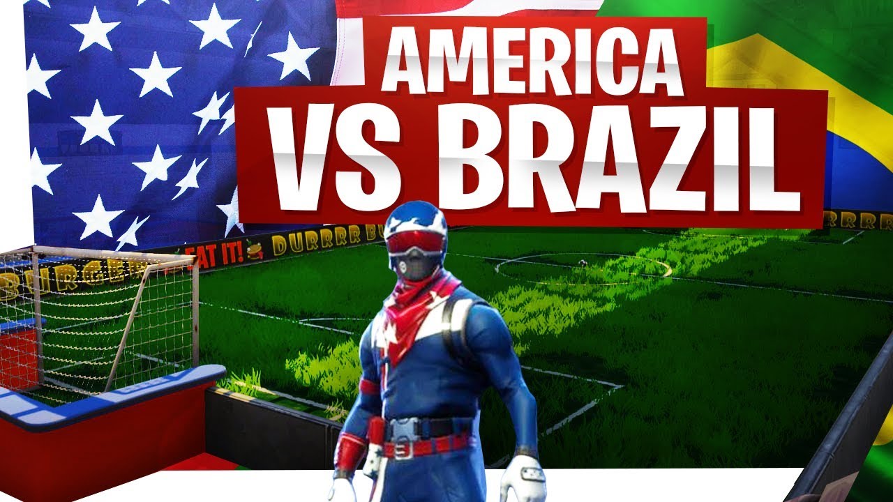 America vs Brazil Fortnite Edition - YouTube