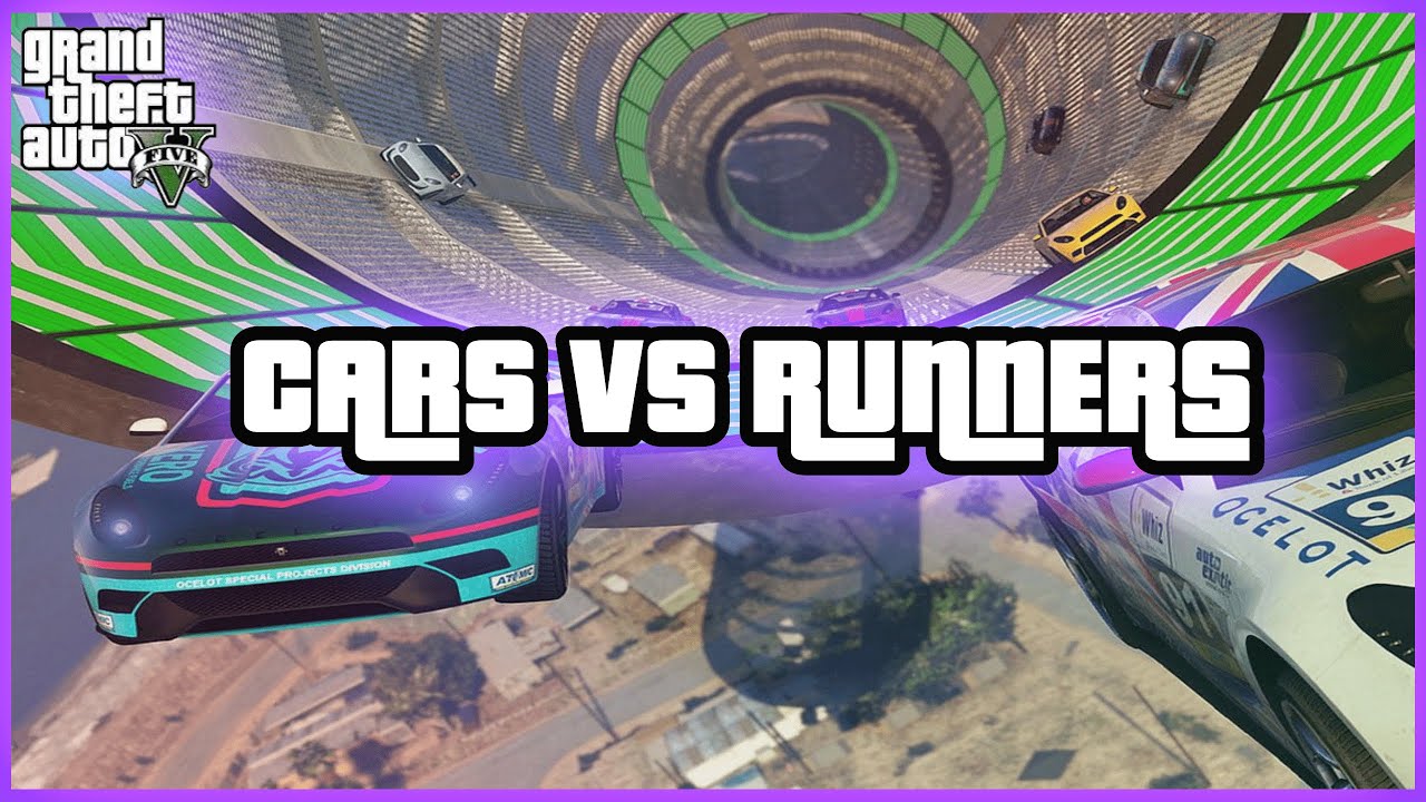 Ultimate Cars Vs Runners - YouTube