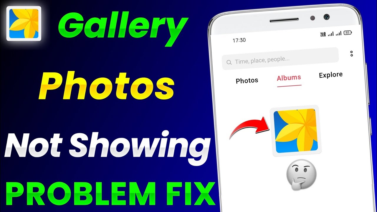Gallery Photos Not Showing Problem | Gallery Me Photo Show Nahi Ho Raha ...
