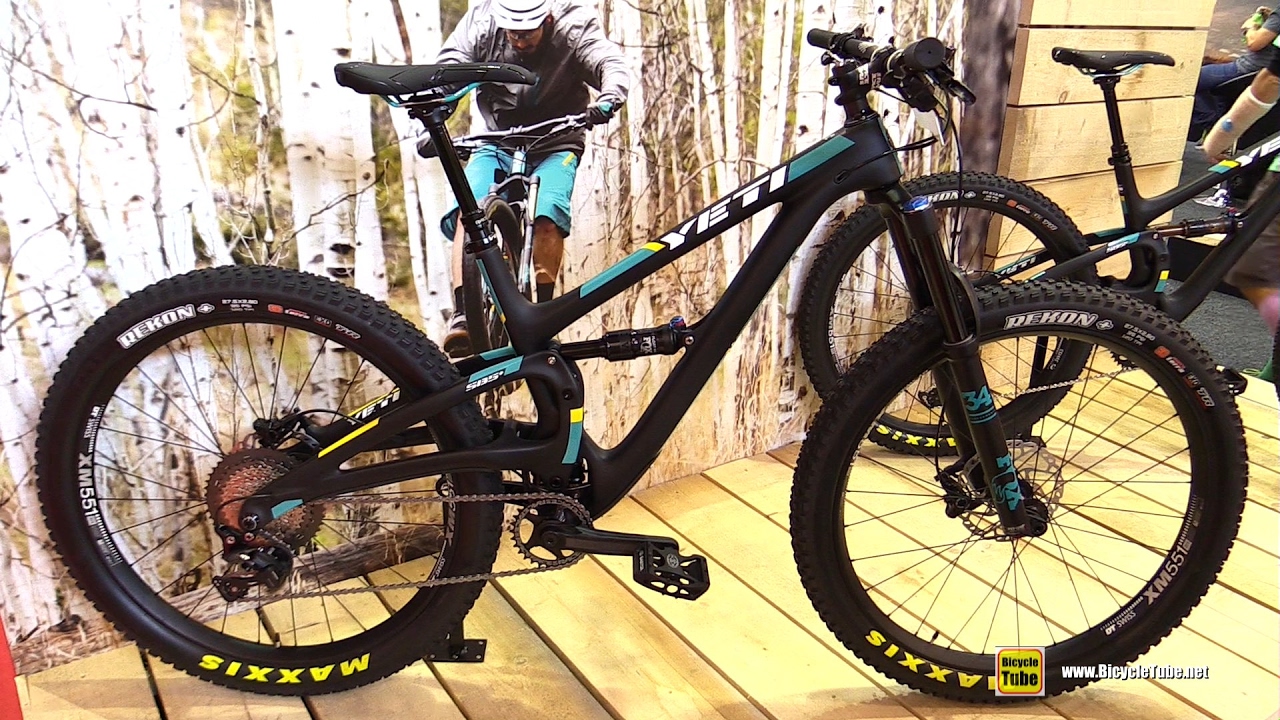 2017 Yeti SB5+ Carbon Series Mountain Bike - Walkaround - 2016 Eurobike ...