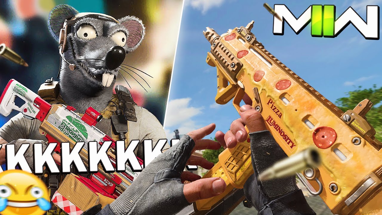 Virei um RATO por 24h no MW2 🐭 RAT PACK (melhor pacote do joguinho ...