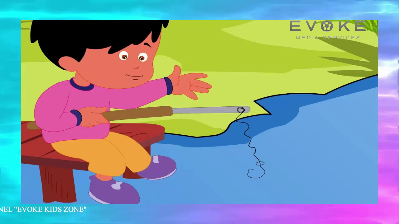 12345 Once I Caught A Fish Alive || English Poem - YouTube