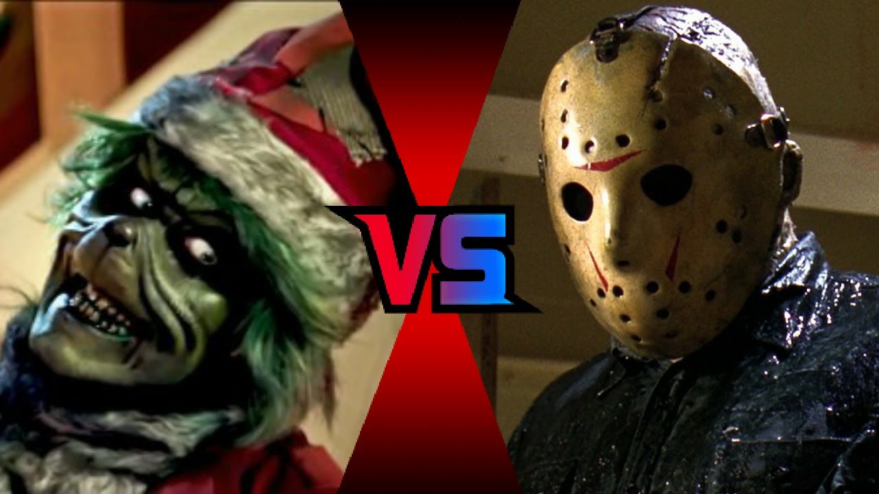 The Mean One VS Jason Voorhees | Drawing Cartoons 2 - YouTube