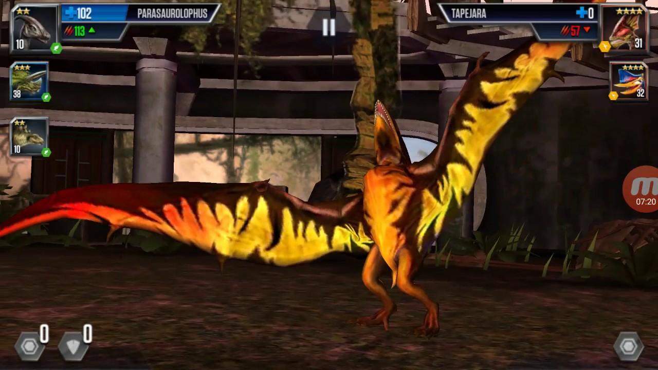 Jurassic World The Game Ep 21 VS Salamander 16 - YouTube