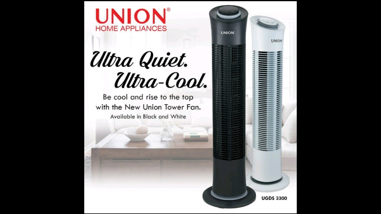 UNION Turbo Tower Fan | unboxing vlog | ATE Monik - YouTube