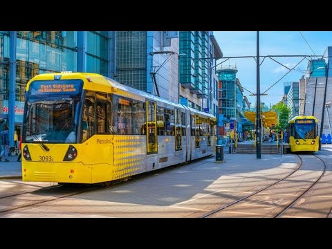 How to travel on tram 🚃 in Manchester - YouTube