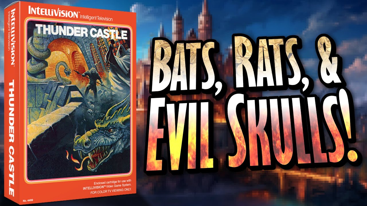 Intellivision Thunder Castle | Swords & Sorcery in an Ever-Changing ...