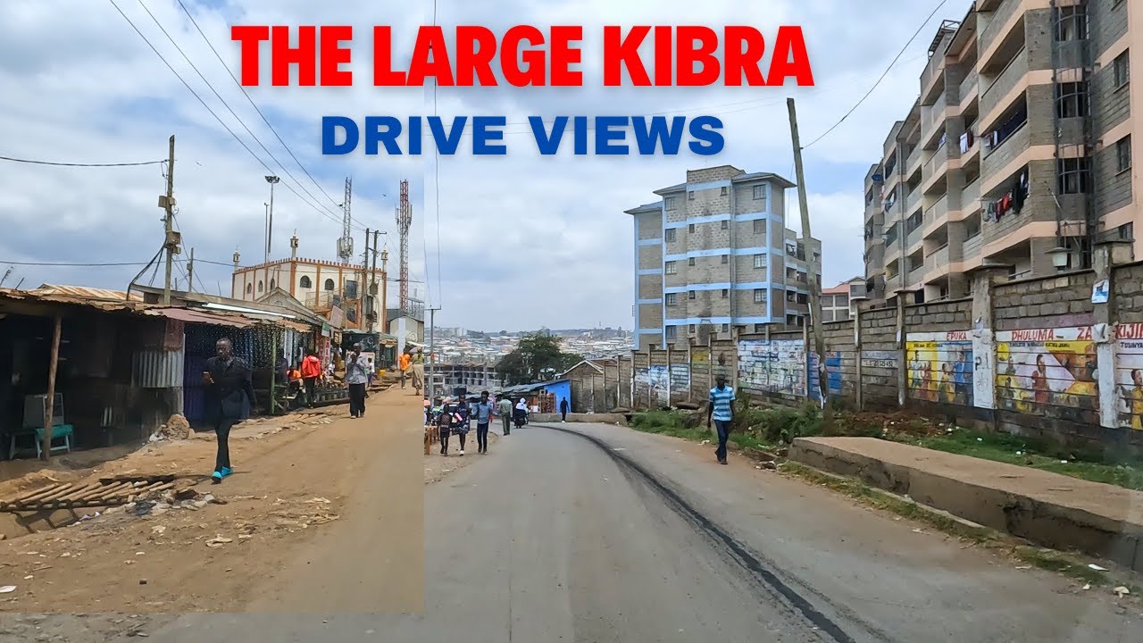 Driving Through the Heart of Kibra Slum - YouTube