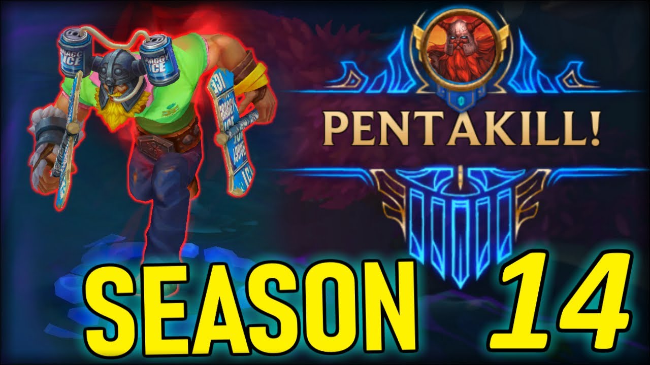 SEASON 14 PENTAKILL LOL FUN Moments 2024 (Unending Despair, Stormsurge ...