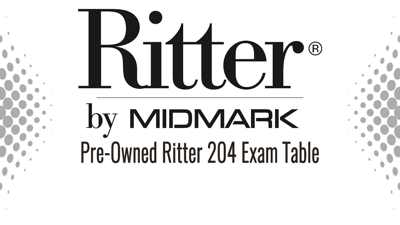 Pre-Owned Ritter 204 Exam Table · Medical Equipment Sales & Repair ...