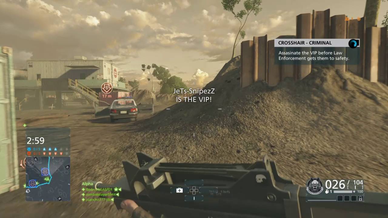Battlefield™ Hardline police escort - YouTube