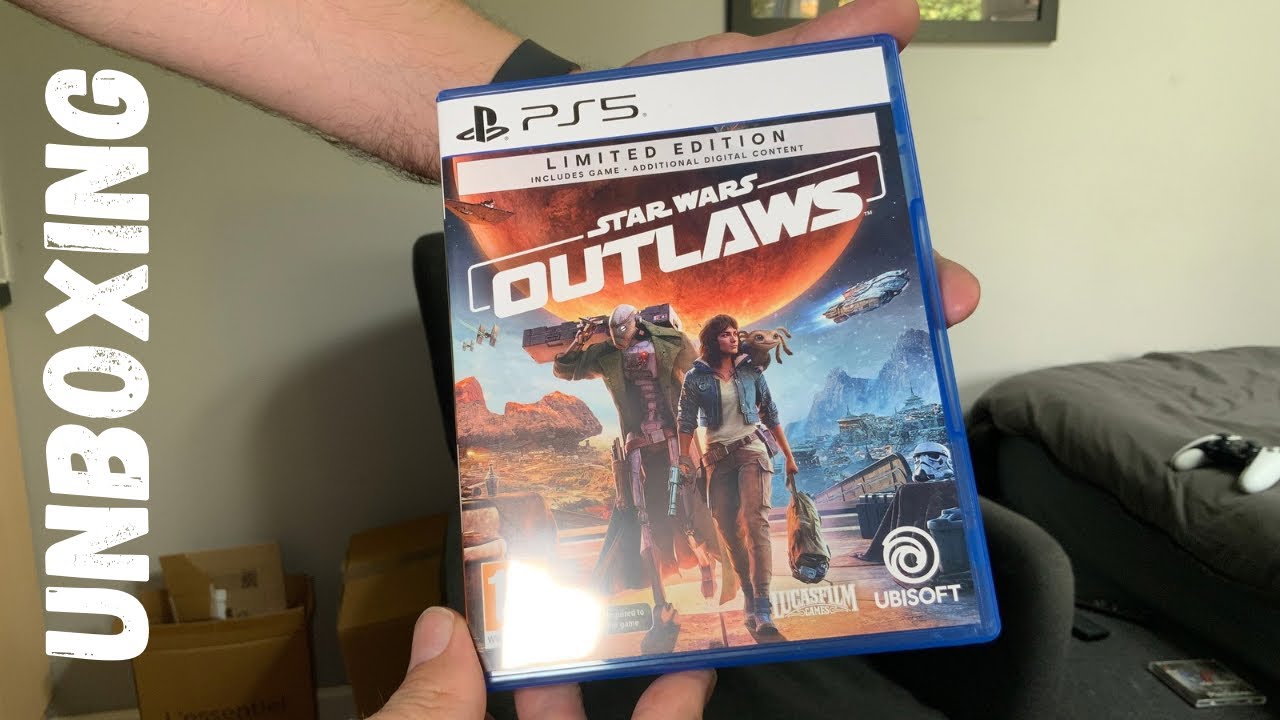 Star Wars OUTLAWS PS5 Unboxing - YouTube