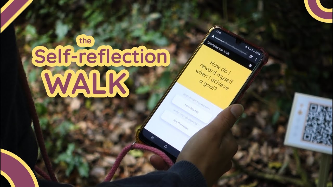 A QR code walk to improve student wellbeing - YouTube