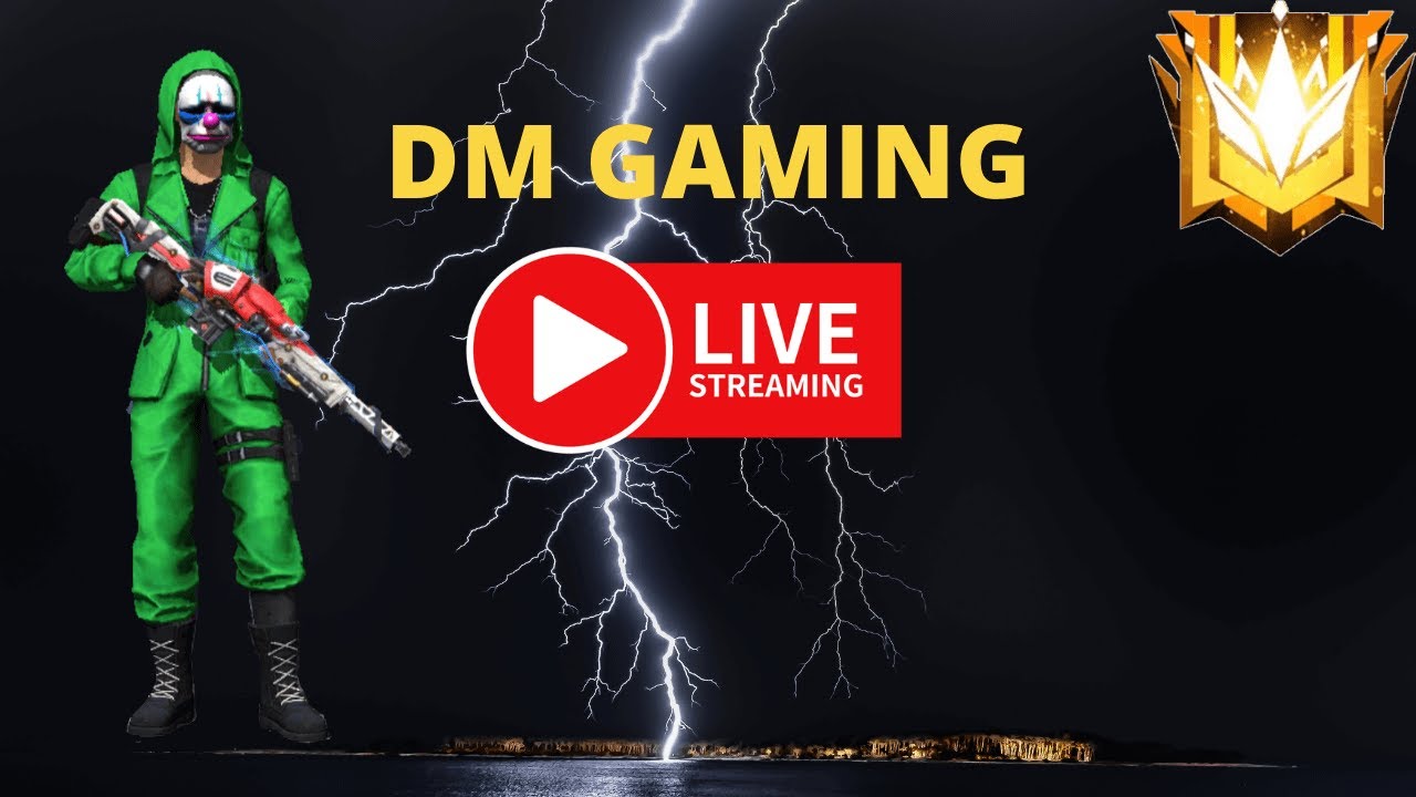 Garena Free Fire Live | dm gaming - YouTube