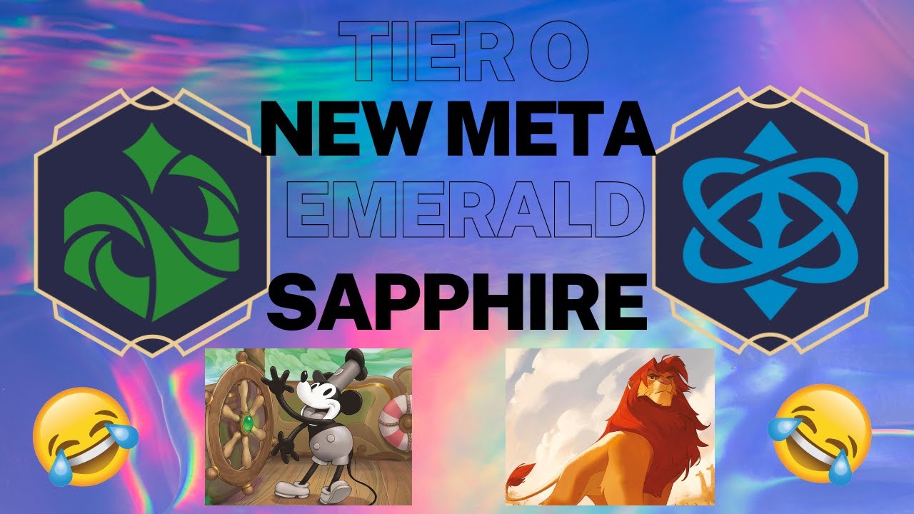 Emerald Sapphire!! Ruby Amethyst Destroyer!! *Disney Lorcana* *Viewer ...