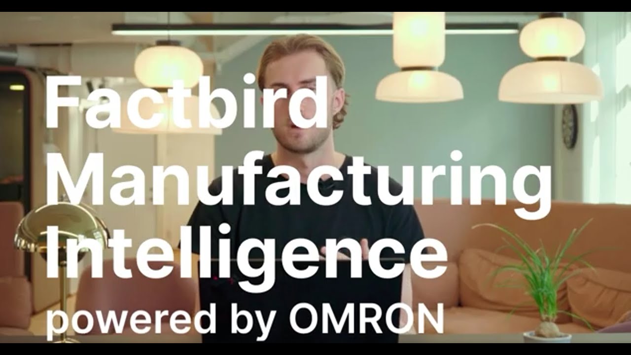 Factbird Manufacturing Intelligence powered by OMRON controllers - YouTube