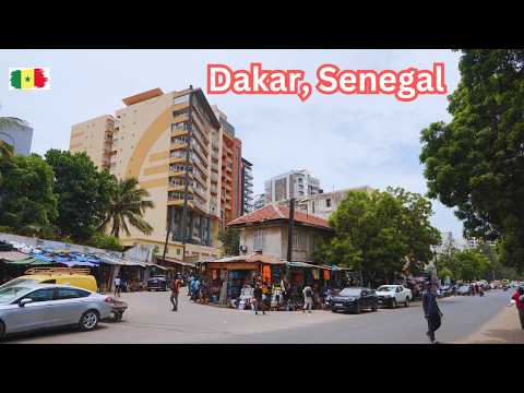 Dakar, Senegal, the most beautiful city in West Africa, walking tour