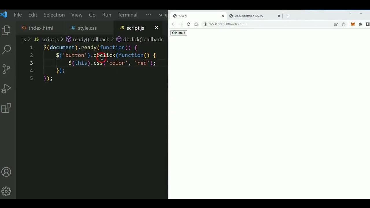 Tuto jQuery Facile #2/10 : Les méthodes liées à la souris - YouTube Tuto jQuery Facile #2/10 : Les méthodes liées à la souris - YouTube